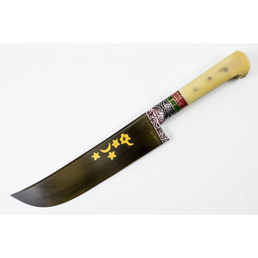 Cuțit Pichoq din os, mâner yerma (nituit)